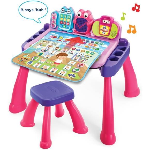 Toys | Touch And Learn Activity Desk Deluxe Pink | Poshmark